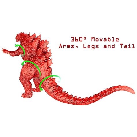 Thinkstar Fire Godzilla Vs Kong 2021 Toy Burning Action Figure