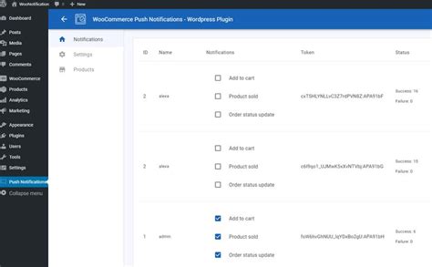 WooCommerce Desktop Push Notifications For Orders Add To Cart Action