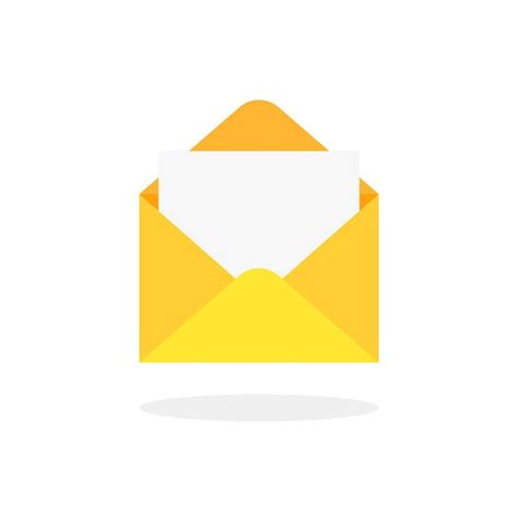 Premium Vector Email Open Envelope Icon Mail Or Inbox Symbol Vector