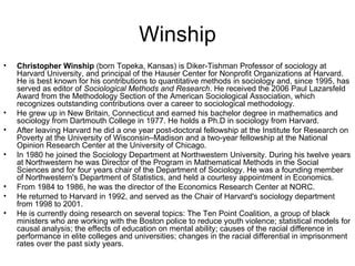 Representation Theorists Ppt