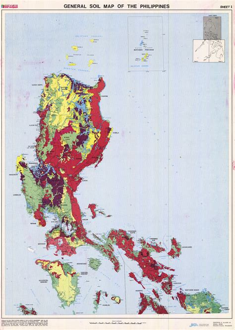 General Soil Map Of The Philippines Sheet 1 Esdac European Commission