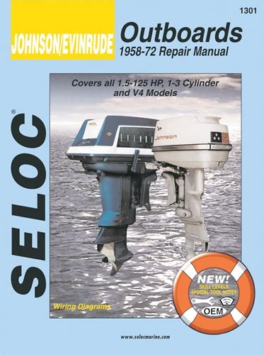 Evinrude Johnson Outboard Manuals Service Shop And Repair Manual For