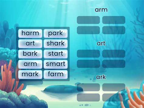 Phonics Word Sort Group Sort