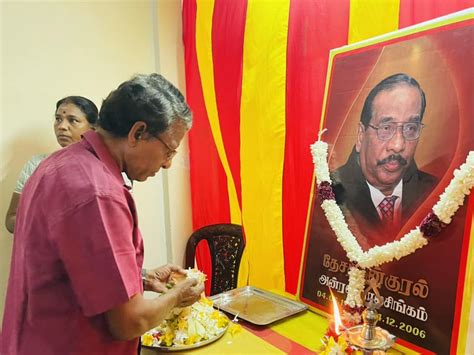 Tnpf Commemorate Anton Balasingham Tamil Guardian