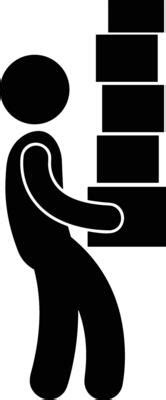 Manual Handling Icon Vector Art Icons And Graphics For Free Download