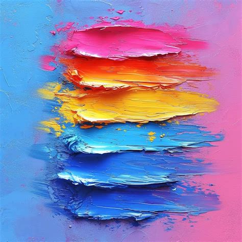 Premium Photo Abstract Colorful Brush Splatter Texture Background