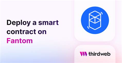 Deploy A Smart Contract On Fantom