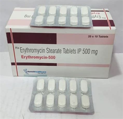 Eltocin Ds 500 Mg Tablet Erythromycin Estolate Tablet At Rs 94 Box