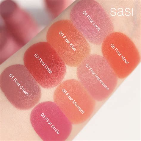 Sasi Kiss And Blush Stick 4g 07 First Impression