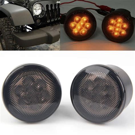 Suparee Jeep Wrangler Jk Led Turn Signals And Side Marker Lights Kits