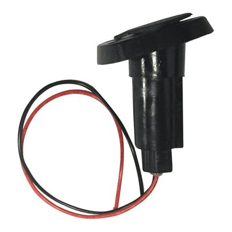 Universal Boat Stern Navigation Socket 2 Prong Locking Collar Pole