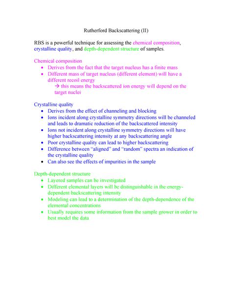 Lecture 20 Surfaces Surface Nanostructures And Surface Analytical