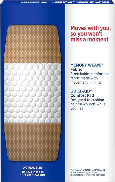 Band Aid Extra Large Flexible Fabric Flash Sales Innoemengpsuacth