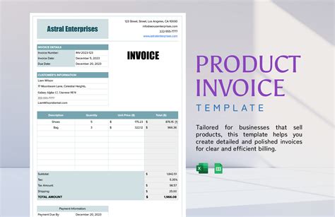 Free Editable Invoice Templates In Excel To Download