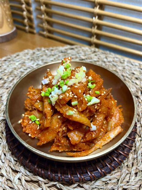 황태무침 만들기 황태채무침 북어채무침 황태볶음 황태채요리 네이버 블로그