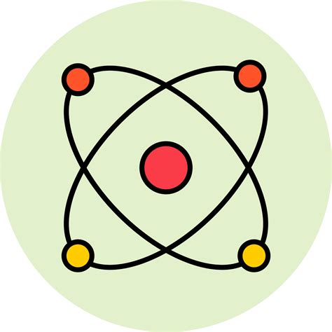 Atomic Vector Icon 20357857 Vector Art At Vecteezy