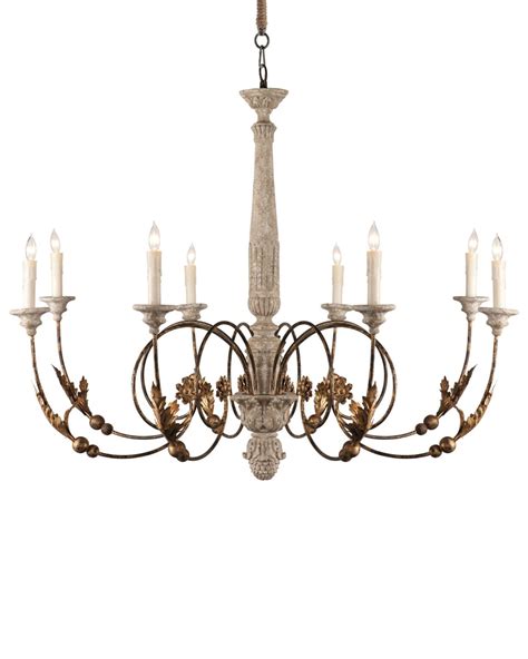 Золотая люстра "Оуэн" • Louvre Home