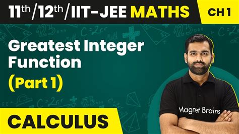Greatest Integer Function Part 1 Relations And Functions Maths