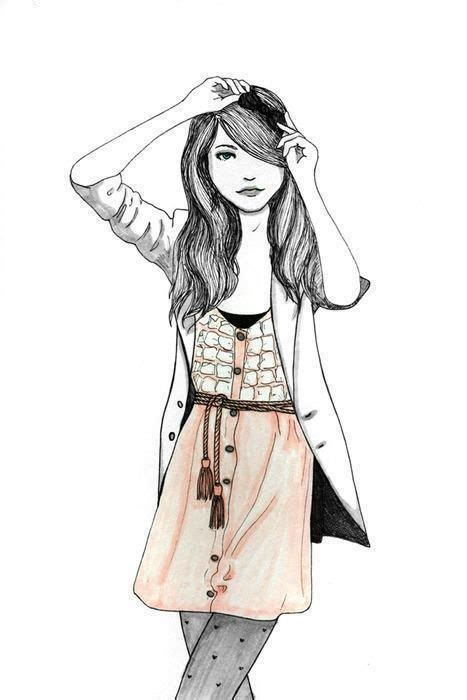 Desene In Creion Cute Cu Fete Desen Cu Oameni Image By Mih Daria On