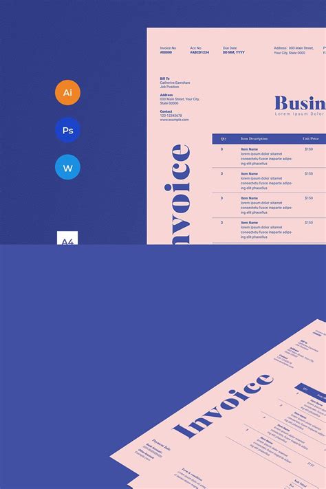 Invoice Template MasterBundles