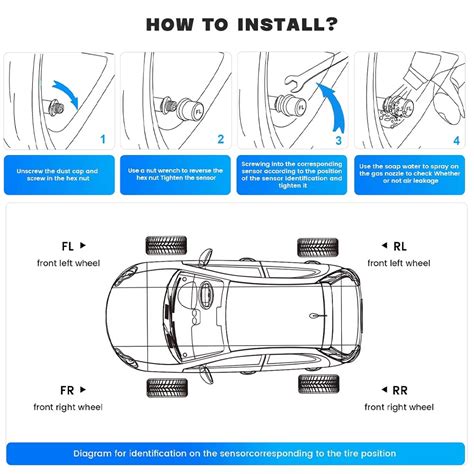 Android Tpms Spare Tyre External Sensor Tire Pressure Monitoring System