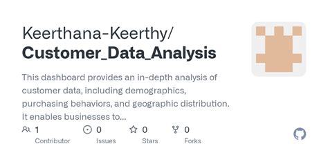 Github Keerthana Keerthycustomerdataanalysis This Dashboard Provides An In Depth Analysis