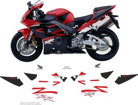 Zen Graphics Honda CBR 954RR 2003 Full Replacement Decals Stickers