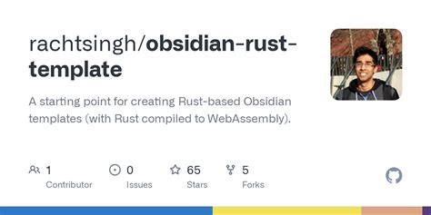 GitHub Rachtsingh Obsidian Rust Template A Starting Point For