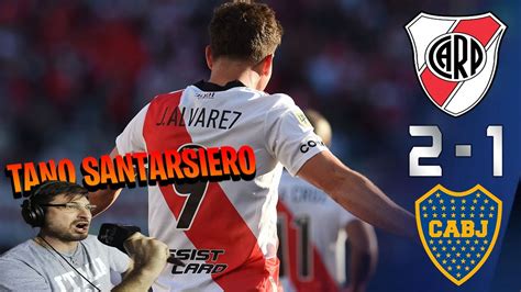 📻 River 2 1 Boca Relato Tano Santarsiero Youtube