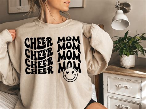 Cheer Mom Svg Football Mom Shirt Svg Football Cheer Mom Svg Etsy