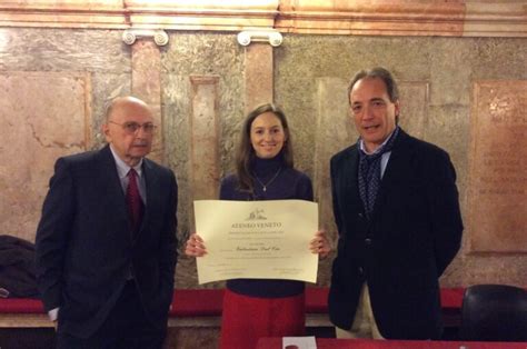 Valentina Dal Cin Vince Il Premio Gorlato 2015 Ateneo Veneto Istituto