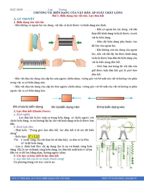 Lực Đàn Hồi Xuất Hiện Khi Nào Khám Phá Đầy Đủ Và Ứng Dụng Thực Tiễn
