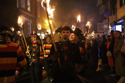 Rye Bonfire In Pictures