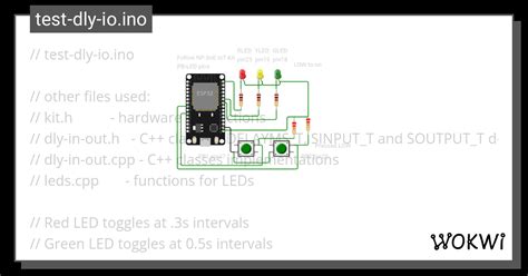 Test Dly Io 231029grace Wokwi Esp32 Stm32 Arduino Simulator