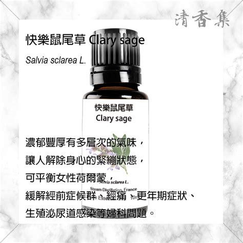 24h 快速出貨 芳療級 快樂鼠尾草精油 10ml 按摩放鬆紓壓香氛抗菌抗病毒 清香集 清香集 芳療級純精油、複方精油、基底油、純