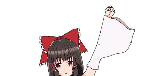 博麗霊夢 霊夢描いてみた練習 クレイのイラスト Pixiv