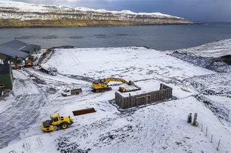Byggibúning á Glyvradali Avhendað Bakkafrost Articon
