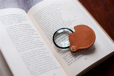 Leather Pocket Magnifier Frank Clegg Leatherworks
