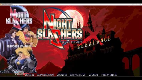 Night Slashers X WideScreen With Cheats OpenBoR Games YouTube