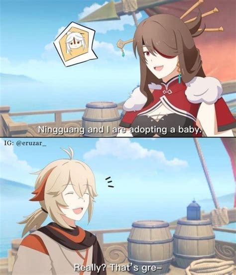 Pin By Jessey Machado On Geeshin Anime Funny Impact Fan Art