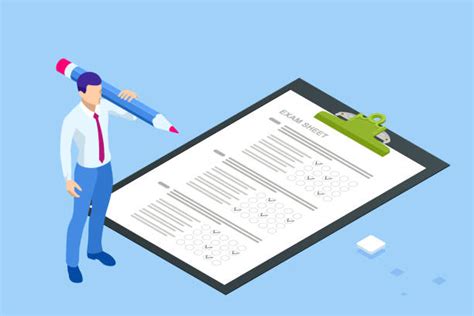 30 Standardized Test Answer Sheet Stock Illustrations Royalty Free