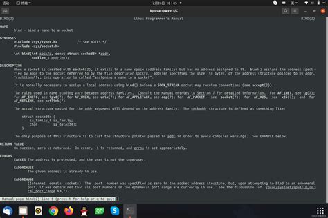 Linux Bind函数详解：地址绑定与套接字操作 Csdn博客