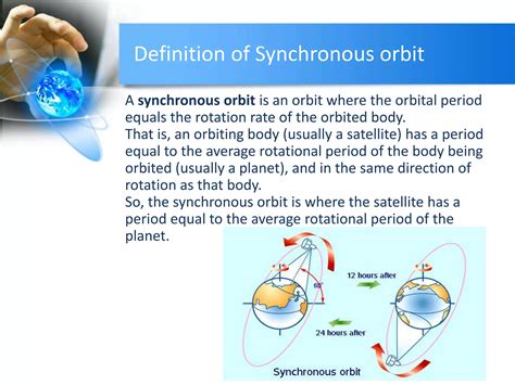 Synchronous Orbit Pptx