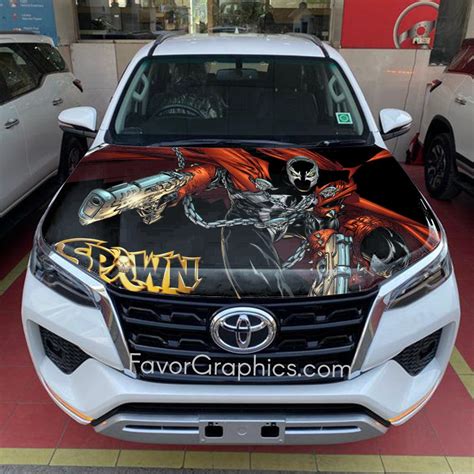 Spawn Itasha Car Vinyl Hood Wrap Decal Sticker Favor Graphics
