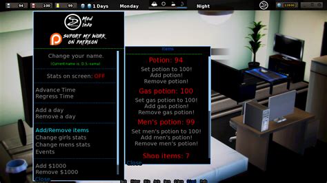 Mod Cheat Mod Ren Py Corruption V Cheat Mod Other Changes By D S Sama F Zone