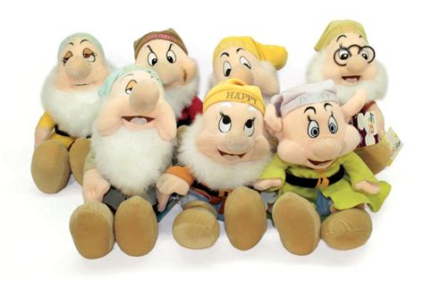 Sold Price Set Of Disney Seven Dwarfs Soft Toys May 1 0121 600