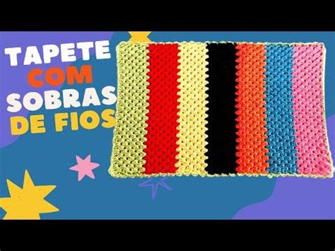 TAPETE AS SOBRAS DE BARBANTE Tapete Como Fazer Tapete A Sobrinha