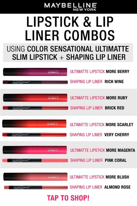 Color Sensational® Ultimatte Slim Lipstick Maybelline Beauty Makeup