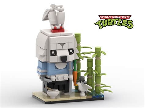 Lego Moc Tmnt Miyamoto Usagi Brickheadz By Edgarguacs Rebrickable