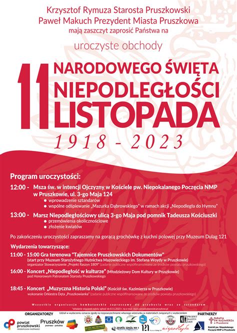 Obchody rocznicy odzyskania przez Polskę niepodległości w powiecie pruszkow
